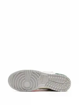 Nike X Off White Dunk Low Lot 15 Sneakers - Grey