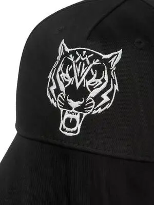 PLEIN SPORT Tiger Baseball Cap - Black