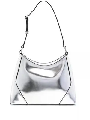 Staud Linda Shoulder Bag - Silver