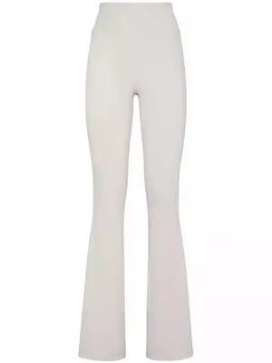 PLEIN SPORT Logo Bootcut Leggings - Grey