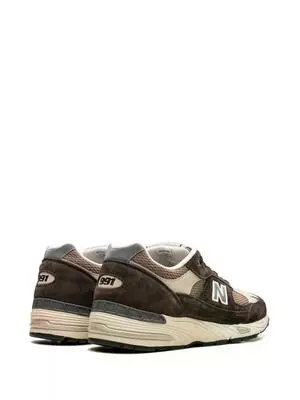 NEW BALANCE 991 Suede And Mesh Sneakers