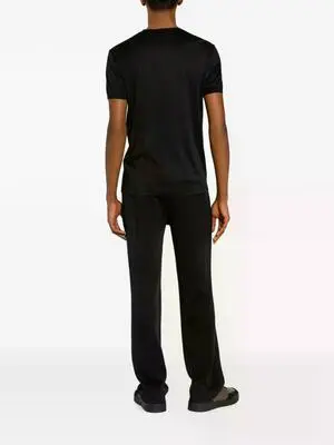 Dolce & Gabbana Logo-embroidered Track Pants - Black