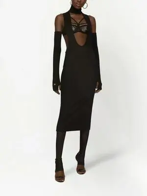 Dolce & Gabbana Cut-out Midi Dress