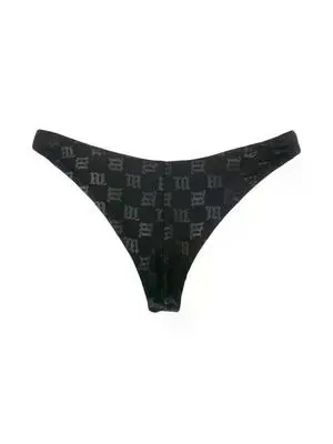 MISBHV Monogram-pattern Bikini Bottoms
