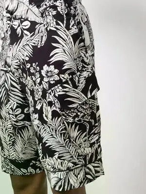 Palm Angels Parrot-print Track Shorts