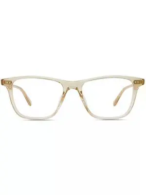 Garrett Leight Square Frame Eyeglasses - Neutrals