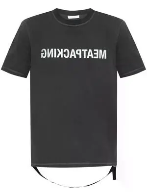 Helmut Lang Logo-print T-shirt - Black