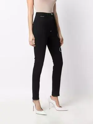 Philipp Plein Logo Print Jeggings
