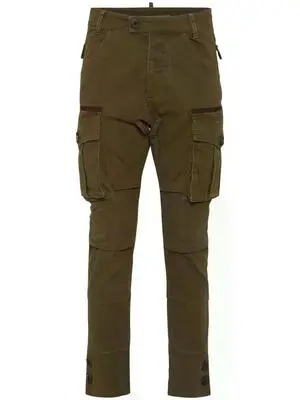 Dsquared2 Straight-leg Cargo Trousers - Brown