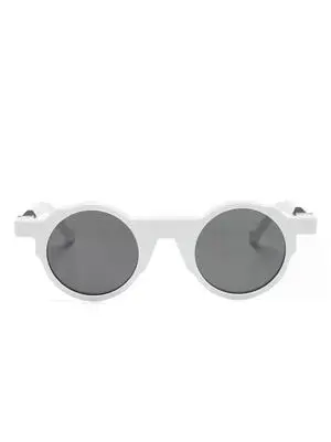 VAVA EYEWEAR Round-frame Sunglasses - White