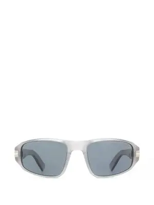 Zegna Zegna Oval-Frame Sunglasses Grey