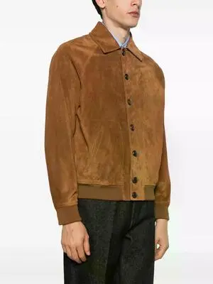 Valentino Garavani Suede Bomber Jacket
