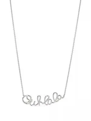 LILY GABRIELLA 18kt White Gold 'ouh Lala' Necklace - Silver