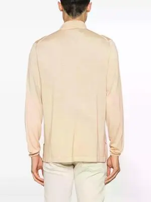 Canali Polo-collar Cardigan