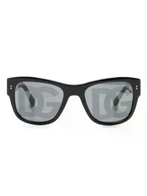 Dolce & Gabbana Domenico Logo-print Tinted Sunglasses