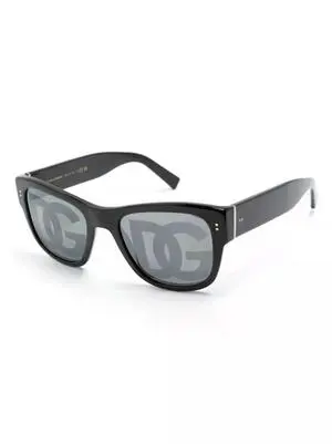Dolce & Gabbana Domenico Logo-print Tinted Sunglasses