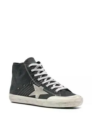 GOLDEN GOOSE Francy Penstar High-top Sneakers - Black