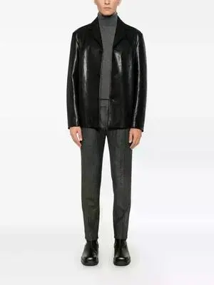 Tagliatore Virgin Wool Check Trousers