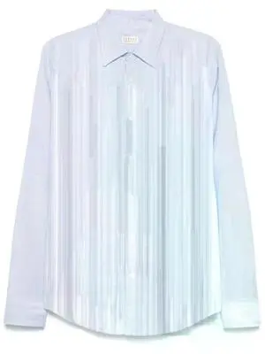FURSAC Patterned-jacquard Shirt - Blue