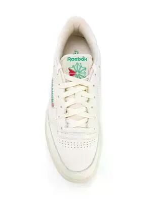 REEBOK Classic Leather And Cotton Sneakers - White