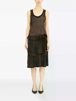 MAISON MARGIELA Poplin Midi Dress