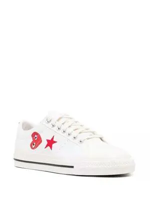 CONVERSE X COMME DES GARONS PLAY One Star Sneakers