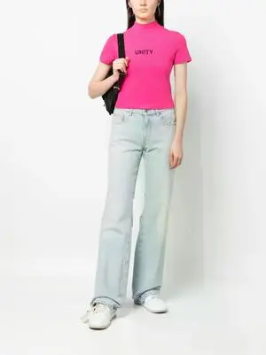Ksubi Logo-print High Neck T-shirt