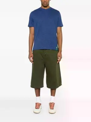 Paul Smith Logo-tag T-shirt - Blue