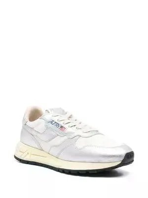 AUTRY Tone Lace-up Sneakers - Silver