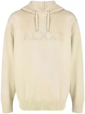 1017 Alyx 9sm Logo-print Hoodie - Neutrals