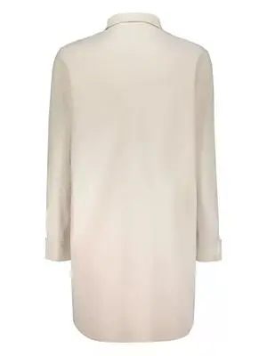 MOORER Vanda Buttoned Coat - Neutrals