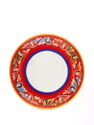 Dolce & Gabbana Geometric-pattern Porcelain Espresso-set - Red