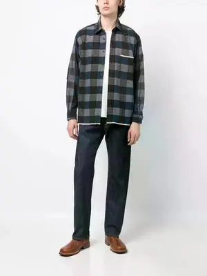 President's Check-print Cotton Shirt