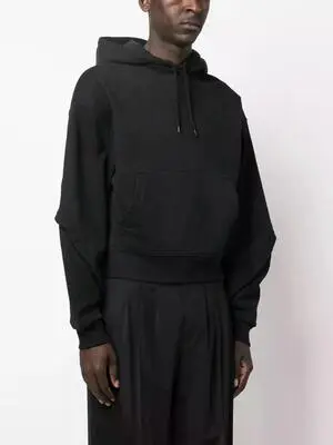 MUGLER Balloon Sleeves Drawstring Hoodie