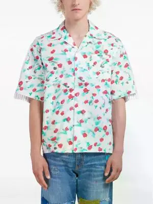 Marni Mix-print Panelled Shirt