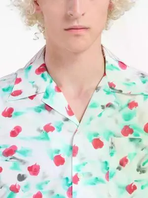 Marni Mix-print Panelled Shirt
