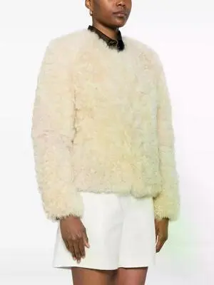 TOM FORD Faux-leather Jacket - Neutrals