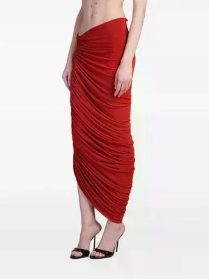 Magda Butrym Asymmetric Draped Skirt