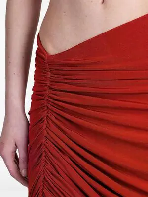 Magda Butrym Asymmetric Draped Skirt