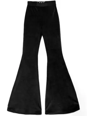 Gcds Velvet Trousers With Rhinestone Embellishments