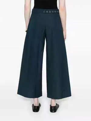 Max Mara Assiro Wide-leg Cropped Trousers