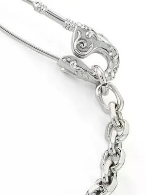Emanuele Bicocchi Crest Pin Bracelet - Silver