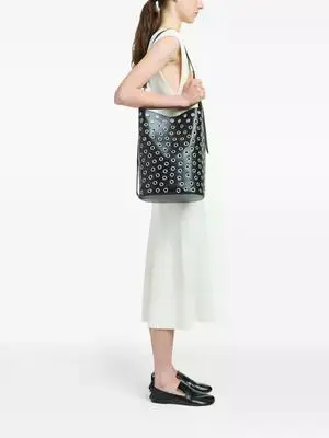 Proenza Schouler Brant Bucket Bag With Eyelet Embellishments