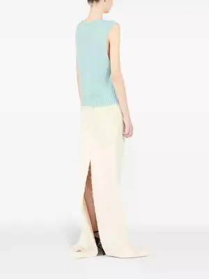 MAISON MARGIELA Fussbett Knitted Top - Blue