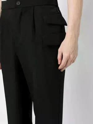 HEVO Tapered Trousers With Flap Pockets