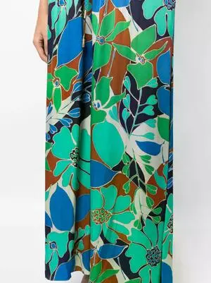 Cult Gaia Alaia Floral-print Trousers