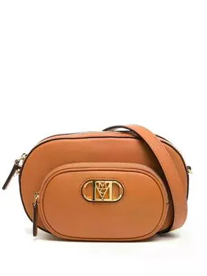 Mcm Mini Mode Travia Crossbody Bag - Brown