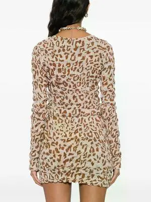 Nanushka Graphic-print Cropped Top - Neutrals