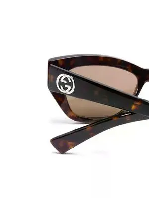 Gucci Tortoiseshell Cat Eye Sunglasses