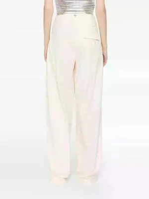 GENNY Wide-leg Pleated Trousers